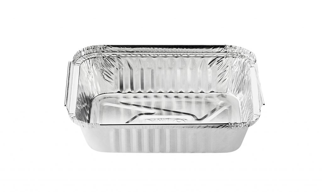 Envase Aluminio Rectangular 750 Gr – Plastimax