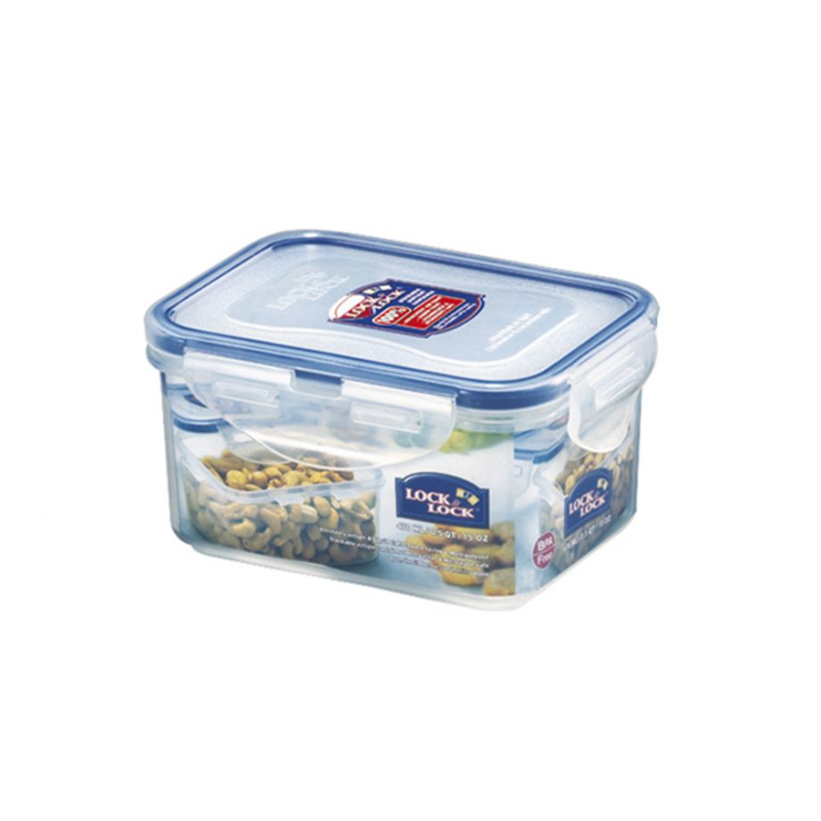 Taper Hermético Rectangular 470 ML Lock & Lock – Plastimax